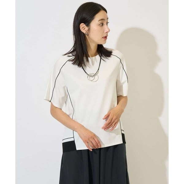 ジョルジュ・レッシュ（ES RECH）/[接触冷感/紫外線カット/速乾/遮熱]メロウラインカットソー