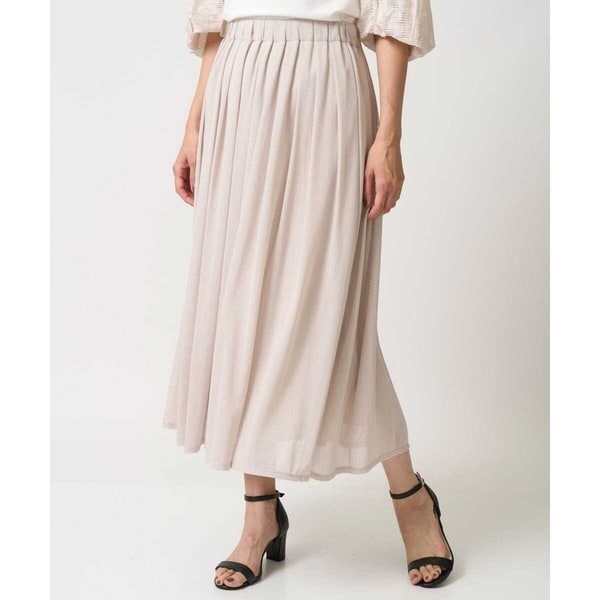 ジョルジュ・レッシュ（ES RECH）/シアーストライプスカート