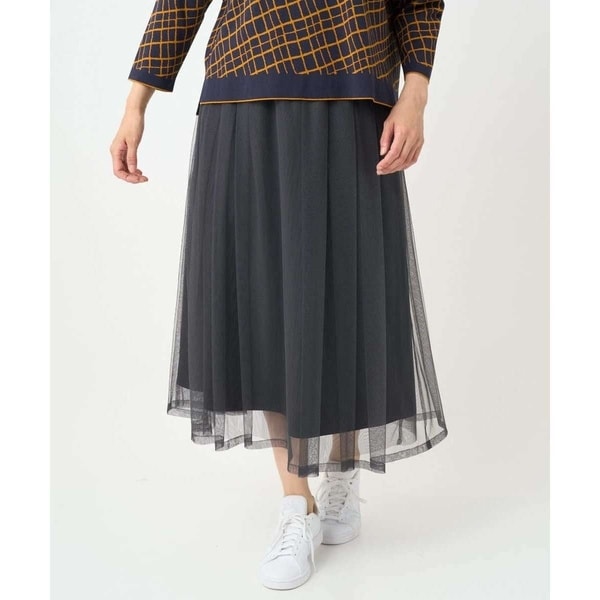 ジョルジュ・レッシュ（ES RECH）/シアーチュールギャザースカート