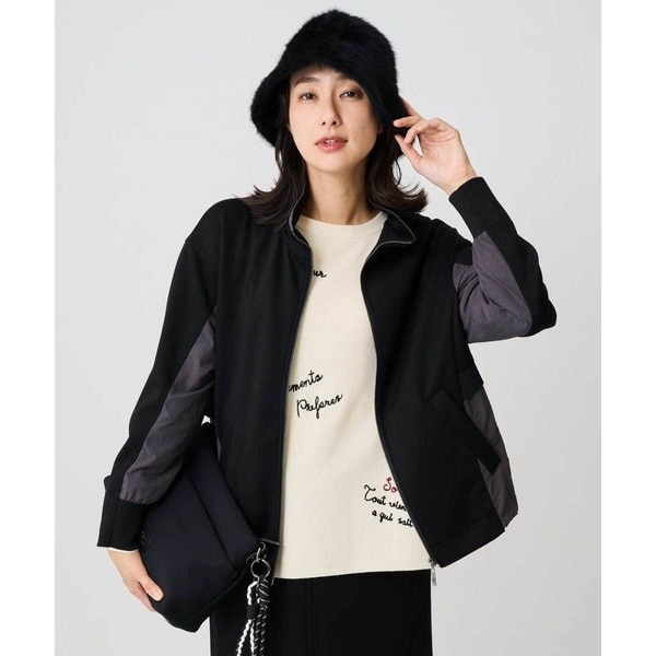 ジョルジュ・レッシュ（ES RECH）/スタンドカラーダンボールブルゾン