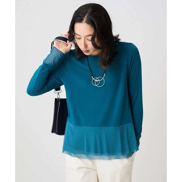 ジョルジュ・レッシュ（ES RECH）/カシミヤフレアチュールプルオーバー