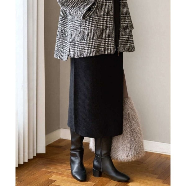 ジョルジュ・レッシュ（ES RECH）/[セットアップ対応]ニットタイトスカート