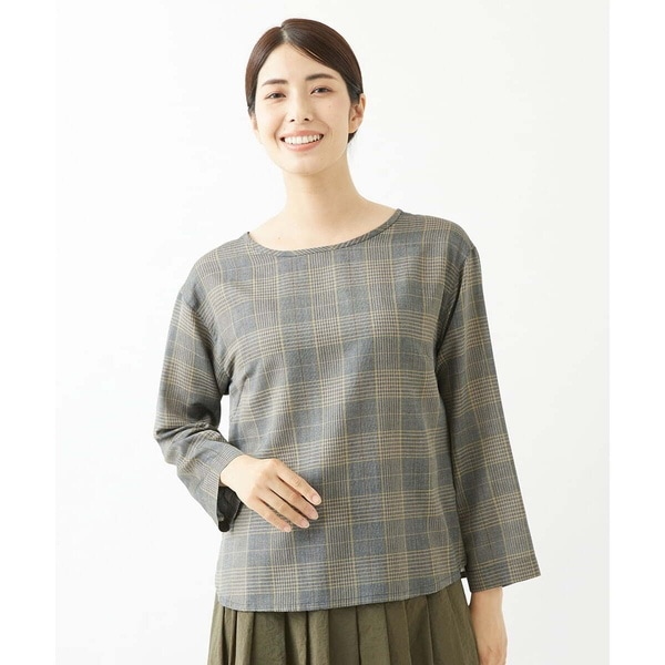 ジャンニ・ロ・ジュディチェ（GIANNI LO GIUDICE）/[洗える・日本製]プロヴィスチェックブラウス