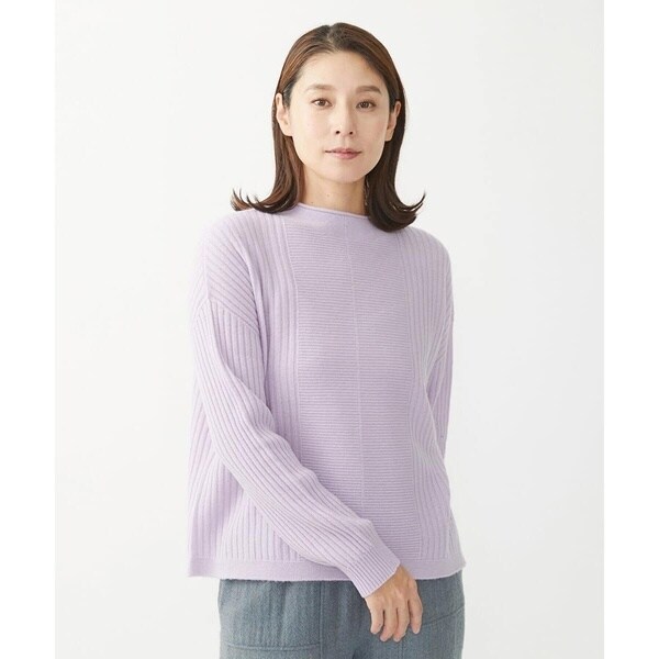 ジャンニ・ロ・ジュディチェ（GIANNI LO GIUDICE）/カシミヤ混ホールガーメントプルオーバーニット