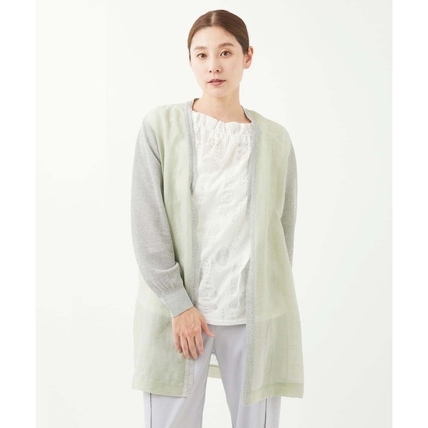 ジャンニ・ロ・ジュディチェ（GIANNI LO GIUDICE）/[洗える]セミノハネNOELロングカーディガン