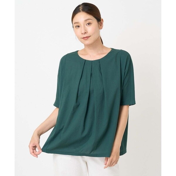 ジャンニ・ロ・ジュディチェ（GIANNI LO GIUDICE）/[洗える]ビワコットンチュニックカットソー