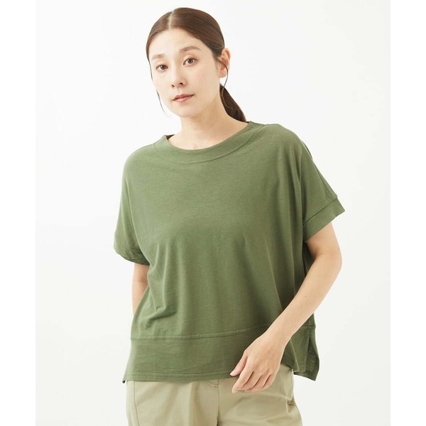 ジャンニ・ロ・ジュディチェ（GIANNI LO GIUDICE）/[洗える]綿強撚天竺カットソープルオーバー