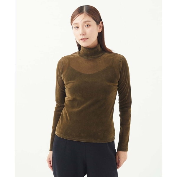 ジャンニ・ロ・ジュディチェ（GIANNI LO GIUDICE）/[洗える・日本製]フロッキーチュールカットソー