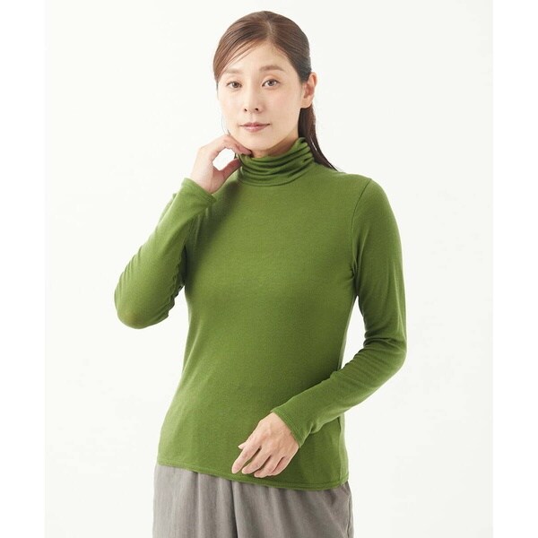 ジャンニ・ロ・ジュディチェ（GIANNI LO GIUDICE）/[洗える・日本製]リヨセルウールガーゼフライスカットソー