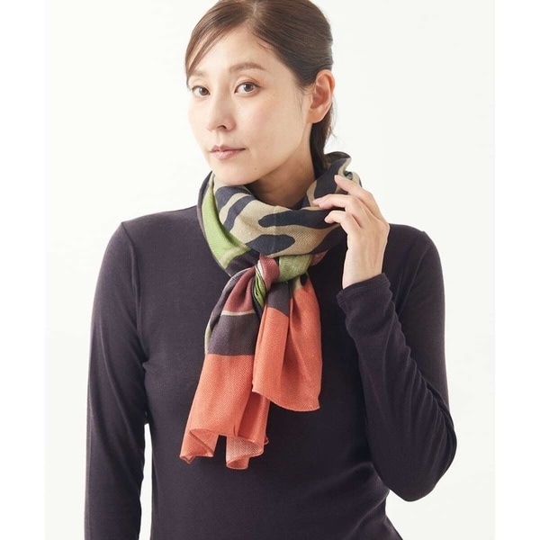 ジャンニ・ロ・ジュディチェ（GIANNI LO GIUDICE）/[日本製]ゼブラプリントストール