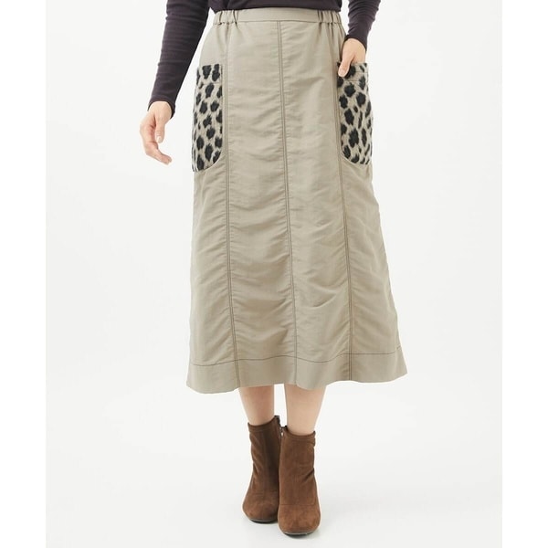 ジャンニ・ロ・ジュディチェ（GIANNI LO GIUDICE）/リップストップアニマルスカート