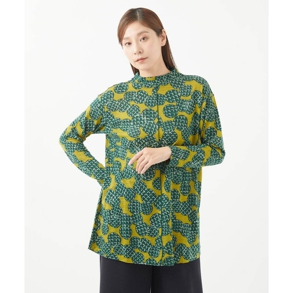 ジャンニ・ロ・ジュディチェ（GIANNI LO GIUDICE）/[洗える・日本製]ウールガーゼ天竺チョコパイカットソー