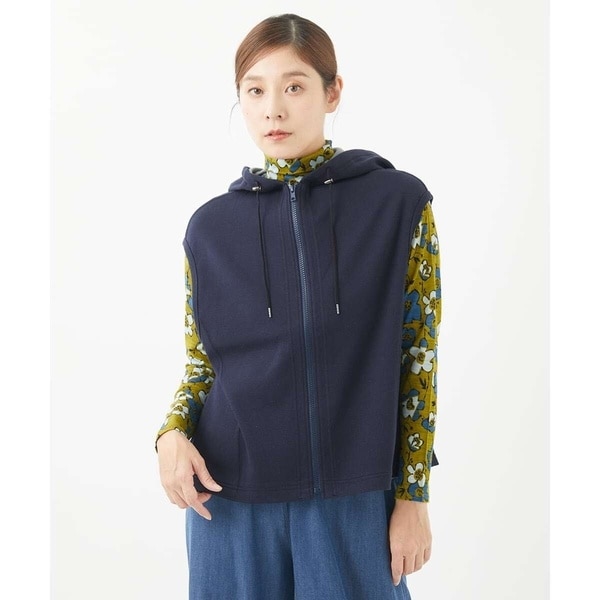 ジャンニ・ロ・ジュディチェ（GIANNI LO GIUDICE）/[洗える]接結リバージャージフーディーベスト