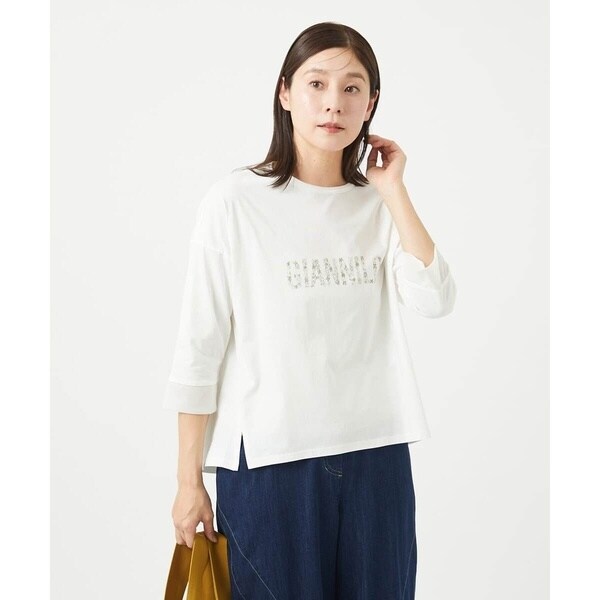 ジャンニ・ロ・ジュディチェ（GIANNI LO GIUDICE）/[洗える]サイロプレミアム天竺ロゴカットソー