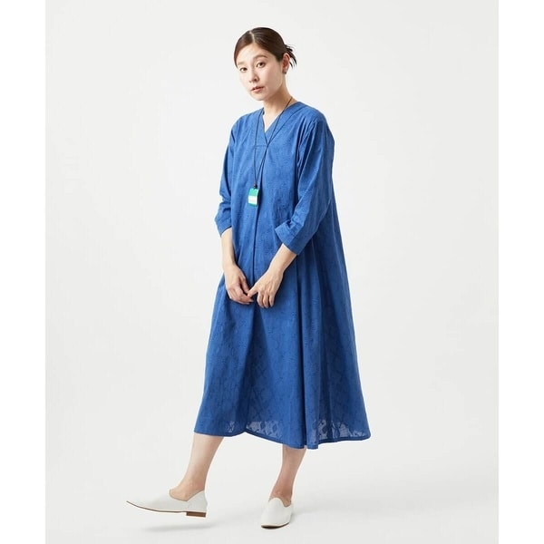 ジャンニ・ロ・ジュディチェ（GIANNI LO GIUDICE）/[洗える]ダイヤカットジャガードワンピース