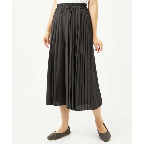 ジャンニ・ロ・ジュディチェ（GIANNI LO GIUDICE）/[洗える]プリーツガウチョパンツ