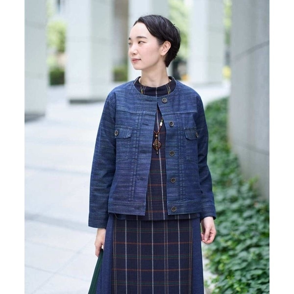 ジャンニ・ロ・ジュディチェ（GIANNI LO GIUDICE）/[洗える]レインボーデニムジャケット