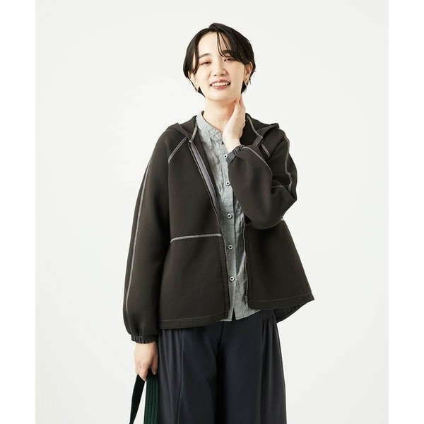 ジャンニ・ロ・ジュディチェ（GIANNI LO GIUDICE）/[洗える]アスターダンボールニットパーカー