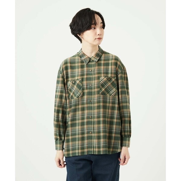 ジャンニ・ロ・ジュディチェ（GIANNI LO GIUDICE）/先染めチェックブラウス