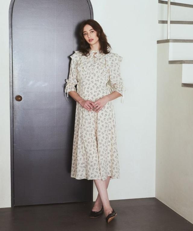 メゾン ド フルール（Maison de FLEUR）/フラワープリントワンピース