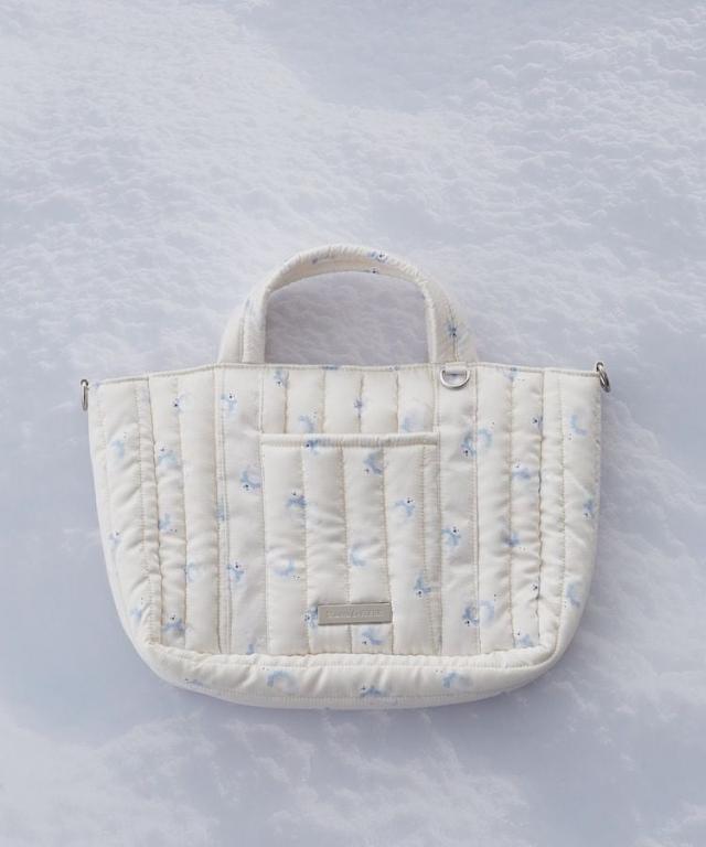 メゾン ド フルール（Maison de FLEUR）/シロクマキルトショルダーバッグ