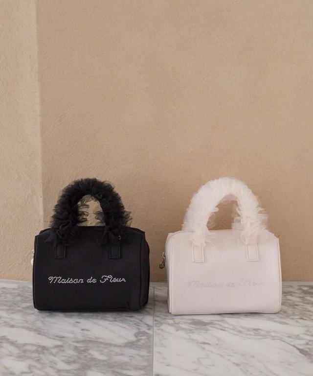 メゾン ド フルール（Maison de FLEUR）/チュールハンドル2Wayボストンバッグ