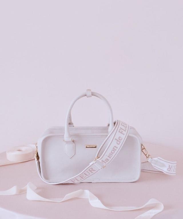 メゾン ド フルール（Maison de FLEUR）/ピンクマニアスクエア2Wayトートバッグ