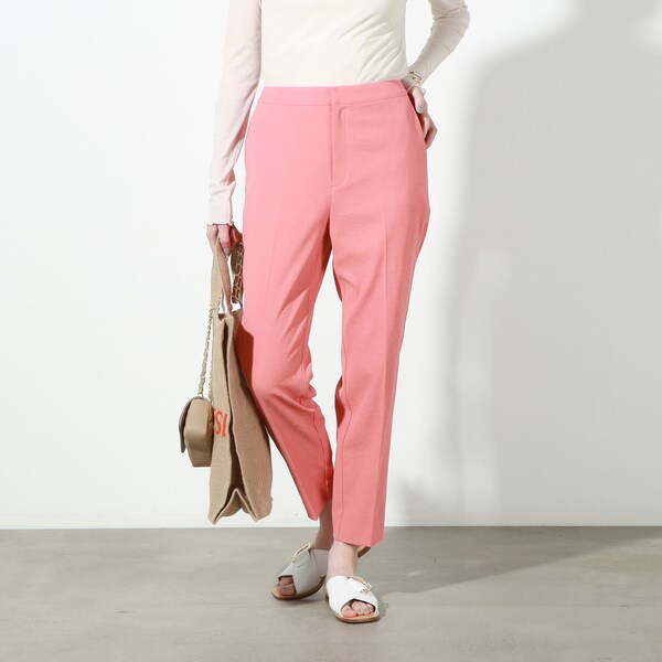 ノーリーズ/美脚カラーウォッシャブルパンツ