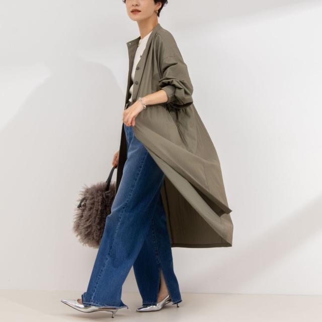 ノーリーズ（NOLLEY’S）/ウォッシャブルヴィンテージツイルワンピース