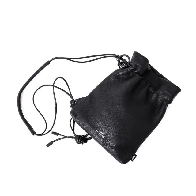 ノーリーズ（NOLLEY’S）/【waku/ワク】レザー巾着ミニショルダー WK−0030