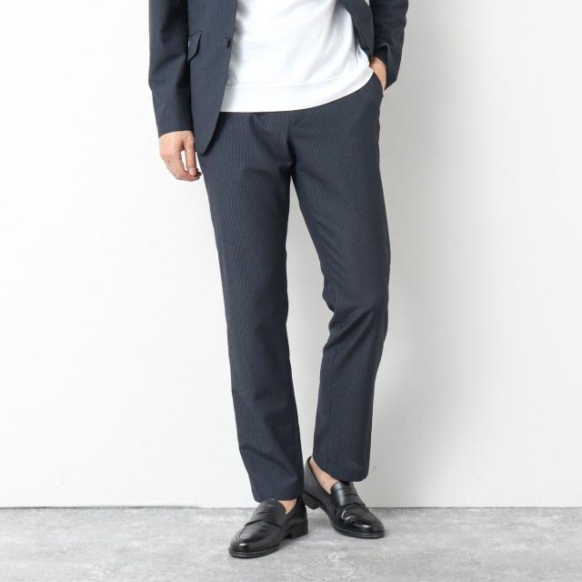 ノーリーズ（NOLLEY’S）/《ビジカジ/セットアップ対応》ドットサッカーストレッチパンツ 25SS