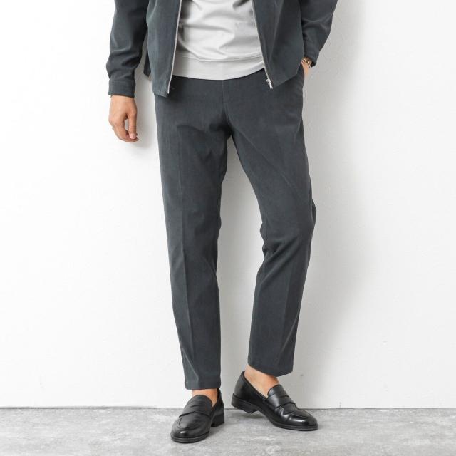 ノーリーズ（NOLLEY’S）/《ビジカジ/セットアップ対応》トリコットコーデュロイ ストレッチ イージーPT 25AW