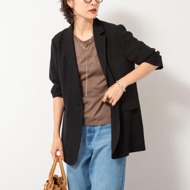 ノーリーズ（NOLLEY’S）/ウォッシャブルシアーライトジャケット