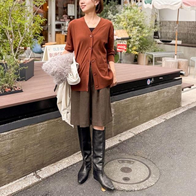 ノーリーズ（NOLLEY’S）/《セットアップ対応》ウォッシャブルウール調ストレッチハーフパンツ