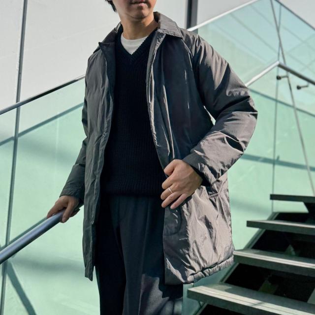 ノーリーズ グッドマン（NOLLEY’S goodman）/【TAION/タイオン】別注ダウンステンカラーコート 25AW