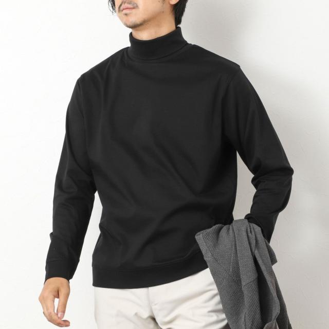 ノーリーズ グッドマン（NOLLEY’S goodman）/《ビジカジ対応》シルケットスムースドレスL/S TN Tシャツ 25AW