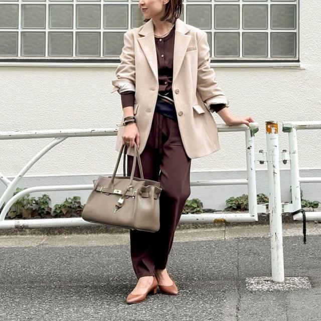 リエミラー（Rie Miller）/《手洗い可能》《セットアップ対応》ニットオールインワン