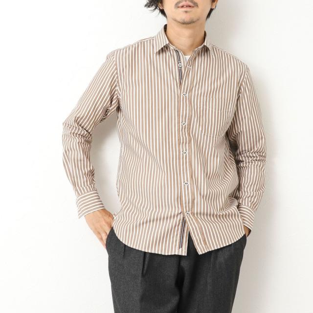 ノーリーズ グッドマン（NOLLEY’S goodman）/パラシュートボタン レギュラーカラーシャツ 25AW