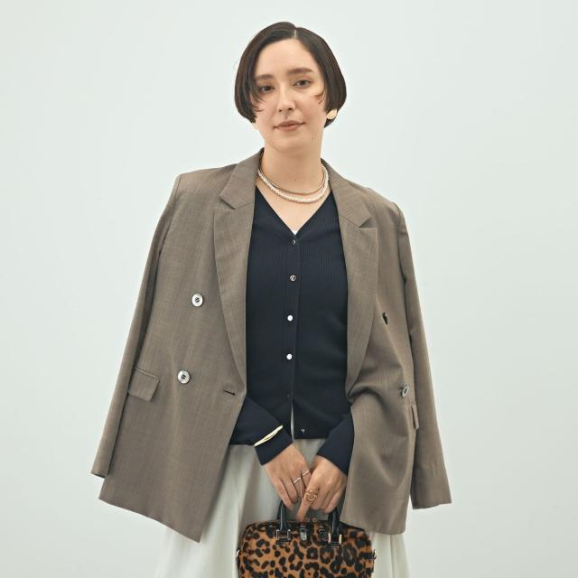 ノーリーズ（NOLLEY’S）/ウォッシャブルダブルジャケット