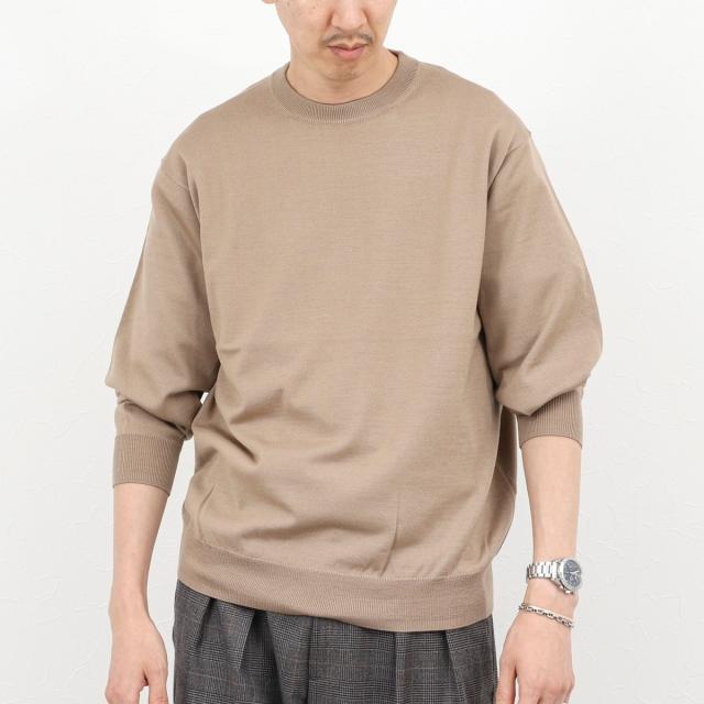 ノーリーズ グッドマン（NOLLEY’S goodman）/ウォッシャブル クルーネックニット 25AW