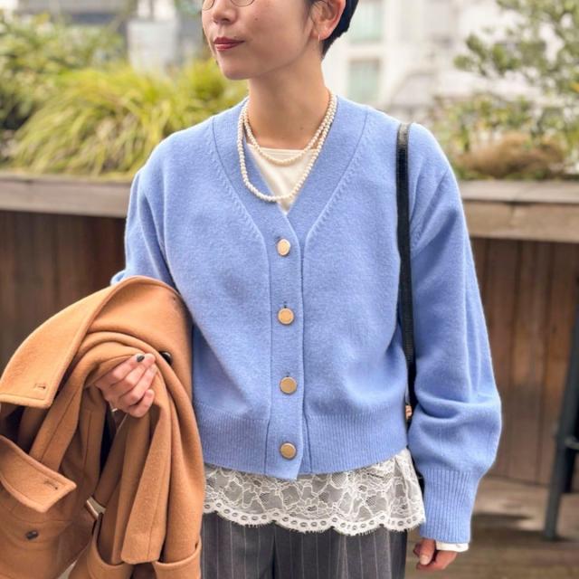 ノーリーズ（NOLLEY’S）/5GノアリスVネックカーディガン