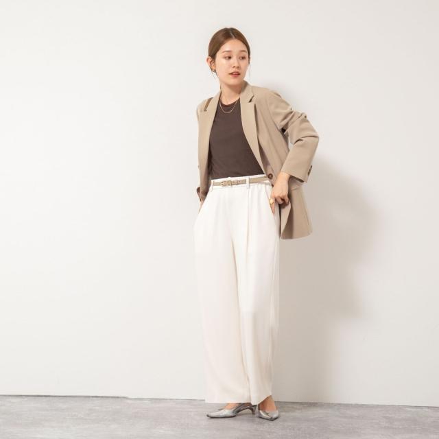 ノーリーズ（NOLLEY’S）/《セットアップ対応》ウォッシャブルストレッチギャバテーラードジャケット