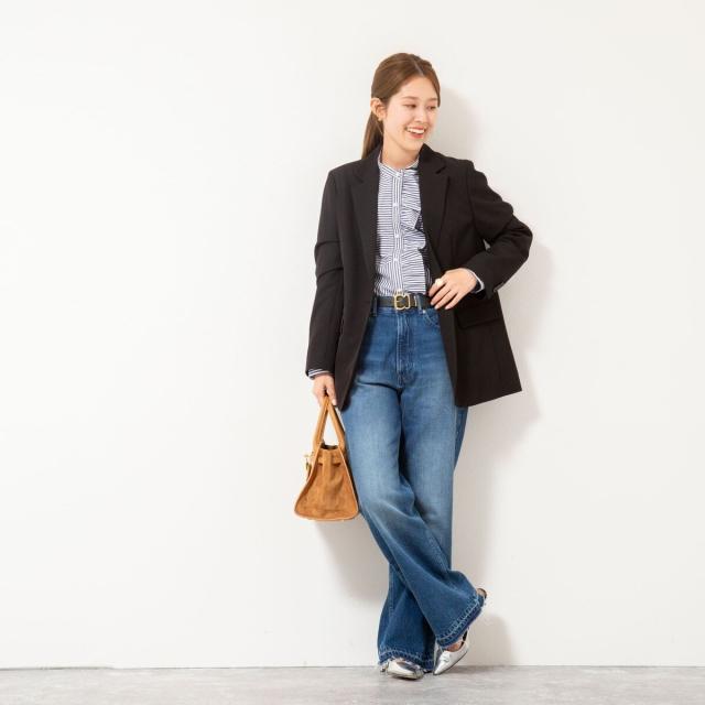 ノーリーズ（NOLLEY’S）/《セットアップ対応》ウォッシャブルストレッチギャバテーラードジャケット