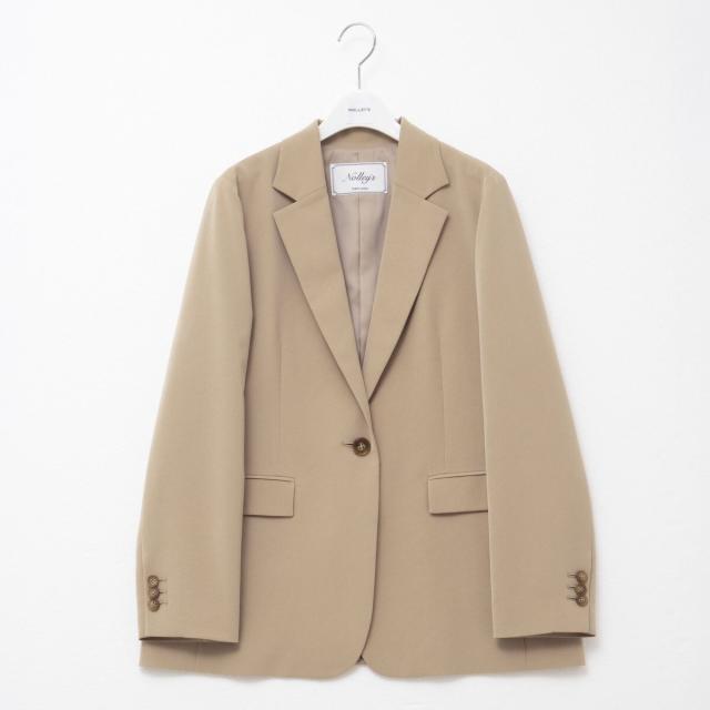 ノーリーズ（NOLLEY’S）/《セットアップ対応》ウォッシャブルストレッチギャバテーラードジャケット