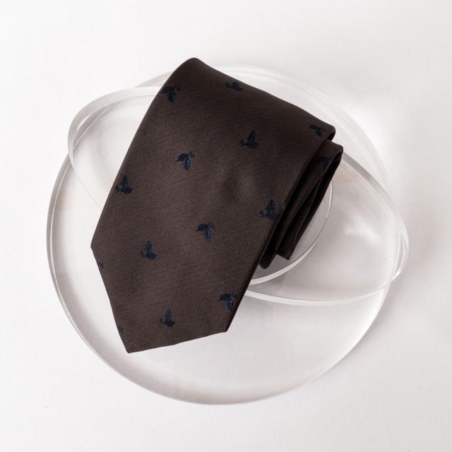 ノーリーズ グッドマン（NOLLEY’S goodman）/西陣リーフフライドットネクタイ 25AWコレクション