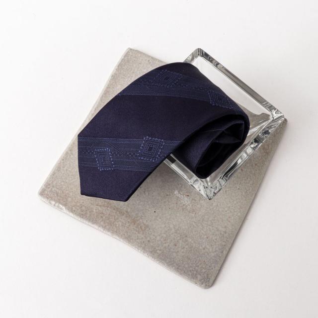 ノーリーズ グッドマン（NOLLEY’S goodman）/Classico Seta バブリングストライプネクタイ 25AWコレクション