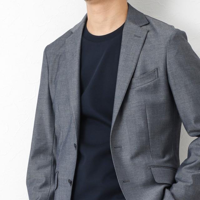 ノーリーズ グッドマン（NOLLEY’S goodman）/《ビジカジ対応》超長綿ハイゲージシルケット ポンチドレスCN ロンT 25AW