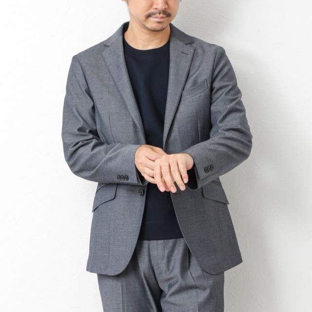 ノーリーズ グッドマン（NOLLEY’S goodman）/《ビジカジ対応》超長綿ハイゲージシルケット ポンチドレスCN ロンT 25AW