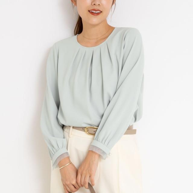 ノーリーズ（NOLLEY’S）/ウォッシャブル2WAYストレッチブラウス