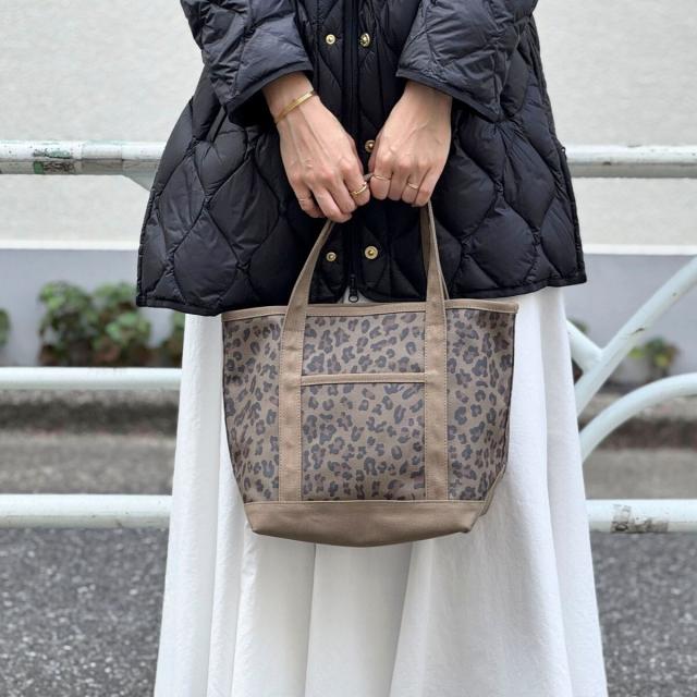 【NEW】ノーリーズ（NOLLEY’S）/レオパード柄トートバッグ